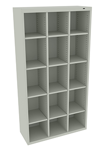 Tennsco - Storage Made Easy - 66" High Cubby with 15 Openings