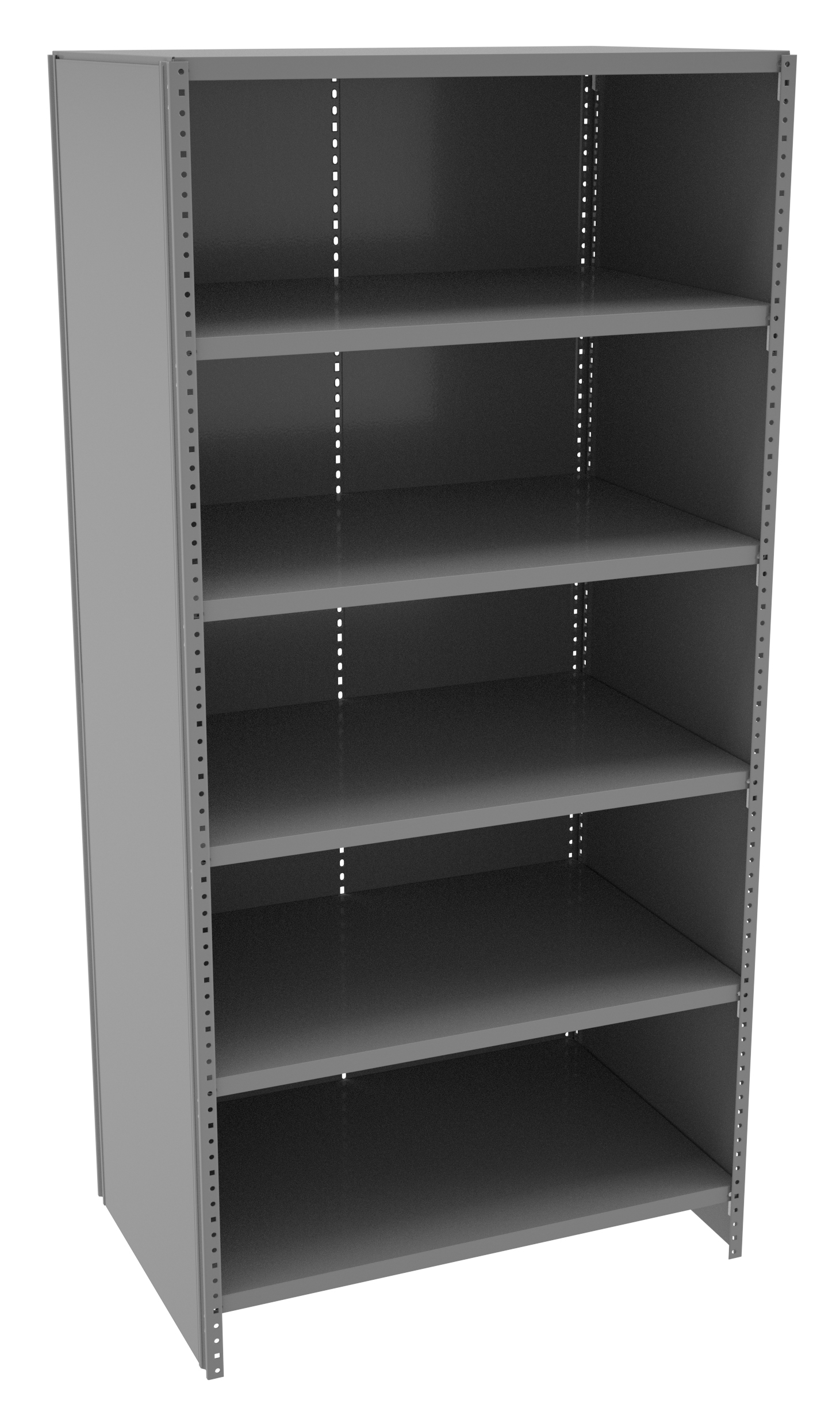 Tennsco - Storage Made Easy - ESP Closed Shelving - 24" Deep Unit With ...